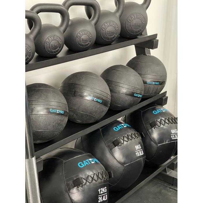 3 Level Rack With Shelves